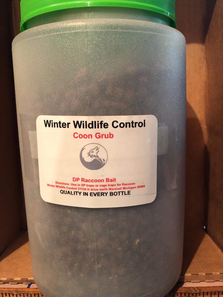 COON GRUB for DPs TRAPS – Winter Wildlife Control Bait and Lure